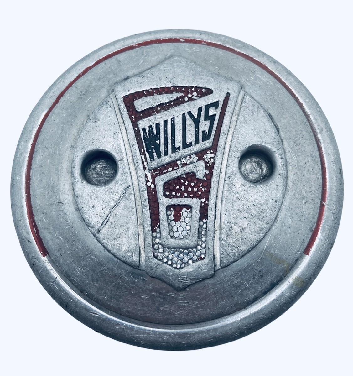 Willys Hubcaps 5 Willys Jeep 15” Hubcaps. Four Are NOS And One Is