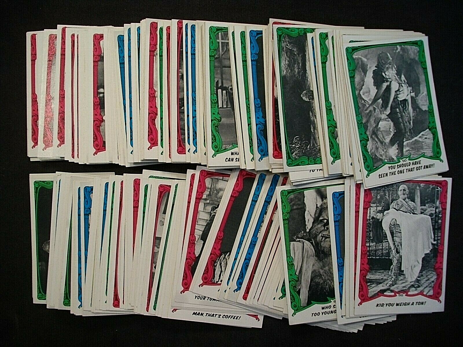 1980 Topps CREATURE FEATURE cards QUANTITY U PICK READ 1ST B4 BUYING | eBay
