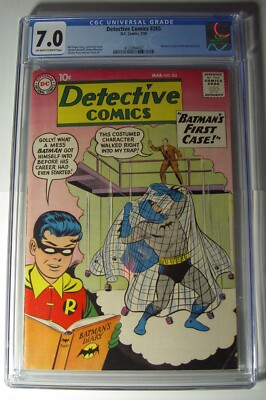 Detective Comics #265 (CGC 7.0)FN/VF,1959,Batman/Robin, Origin | eBay