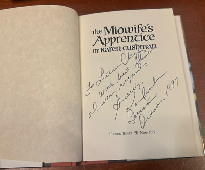Signed "The Midwife's Apprentice" by Karen Cushman 9780606096126| eBay