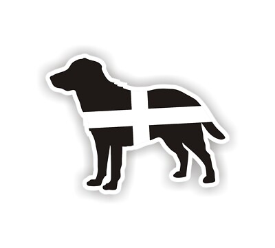 Dog Cornish Sticker 105mm x 85mm Decal Stickers Car Van Bumper Kernow ...