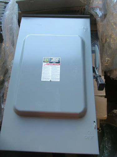 SQUARE D DU324RB, Series F, 200 Amp, 240 Volt, 3PH3W, NEMA 3R ...