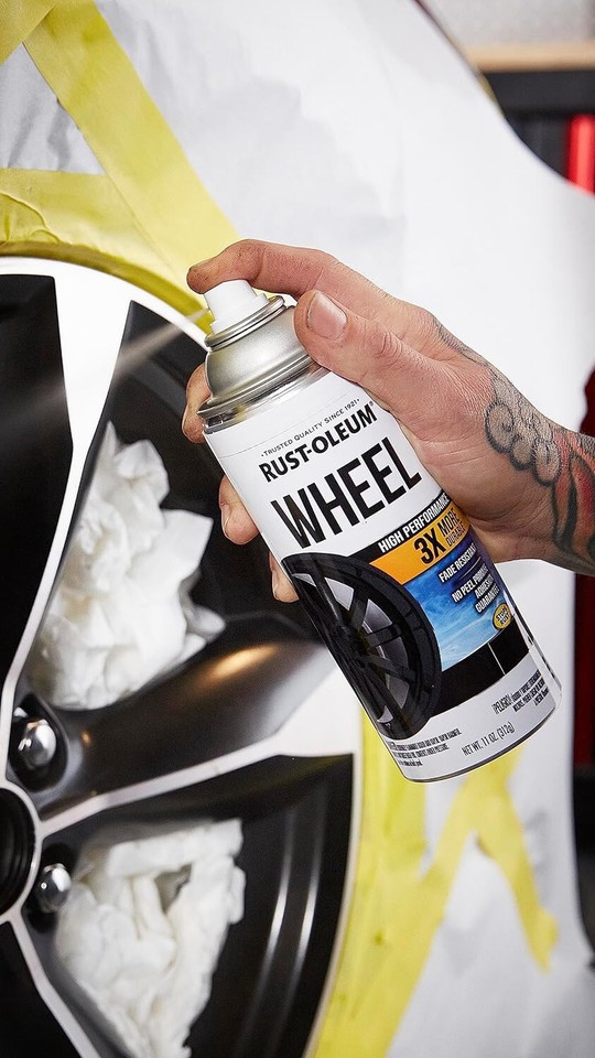 Rust-Oleum High Performance Wheel Coating Spray Paint Car Trucks Matt ...