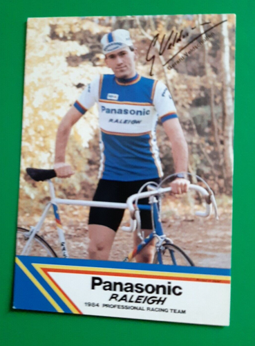 CYCLISME carte cycliste GERARD VELDSCHOLTEN équipe PANASONIC raleigh ...