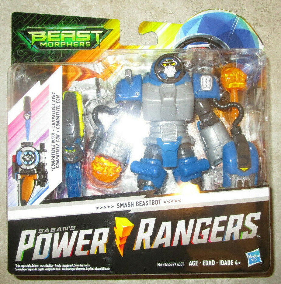POWER RANGERS BEAST MORPHERS SMASH BEASTBOT FIGURE WITH MORPH-X KEY ...