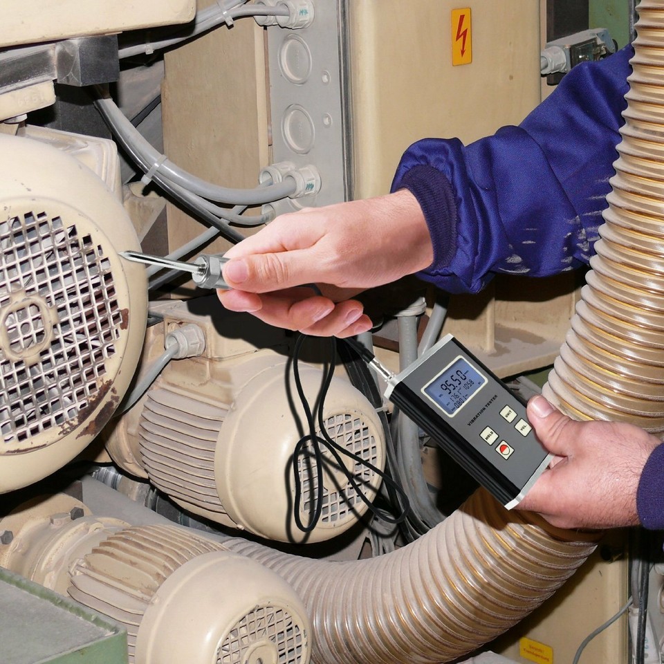 Vibration Tester Meter Handheld Vibration Analyzer for Measuring ...