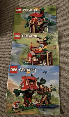 LEGO Creator 31053 Treehouse Adventures 2016 Instruction Manual | eBay