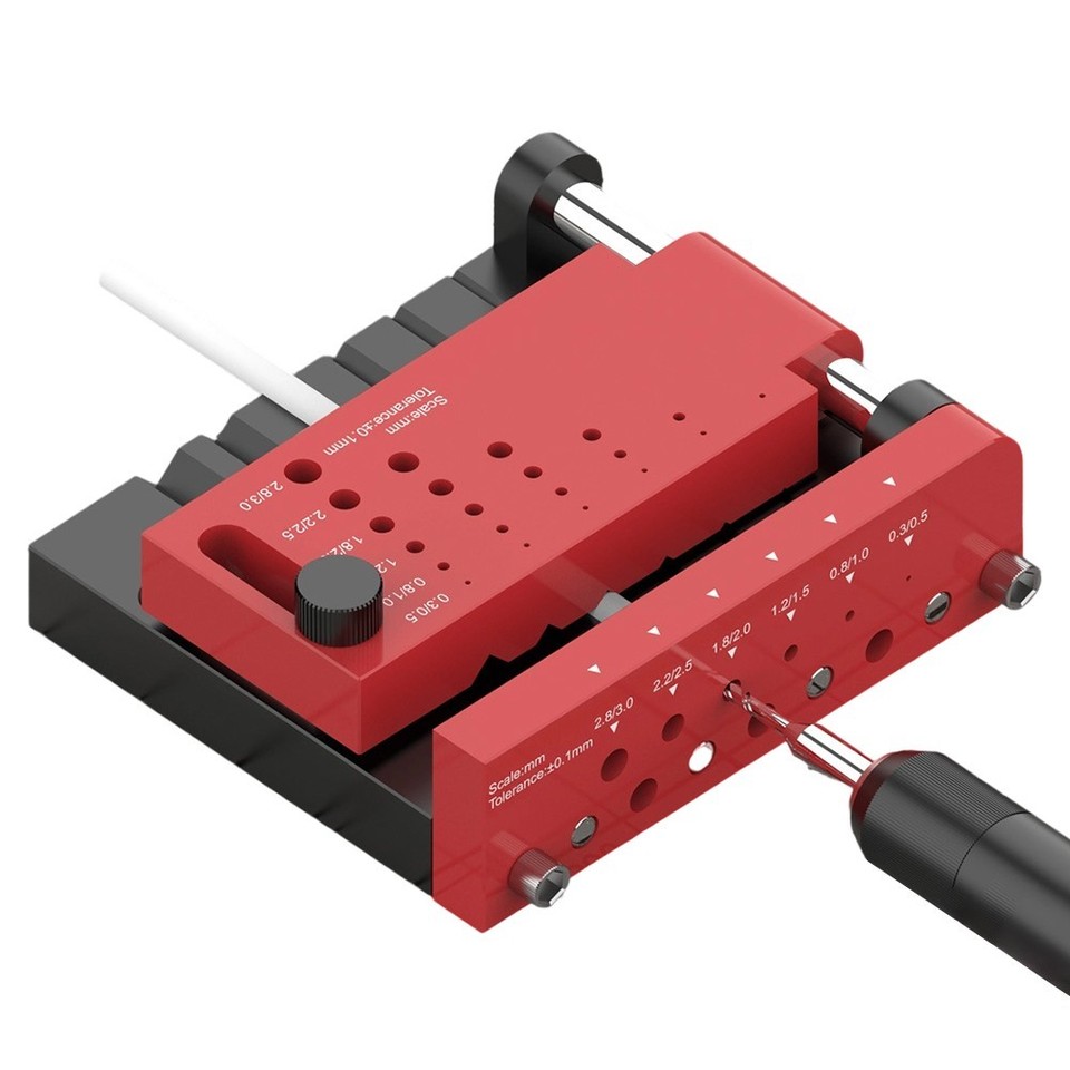 Positioning Module Center Drilling Tool Dowel Jig Locator For Round Rod ...