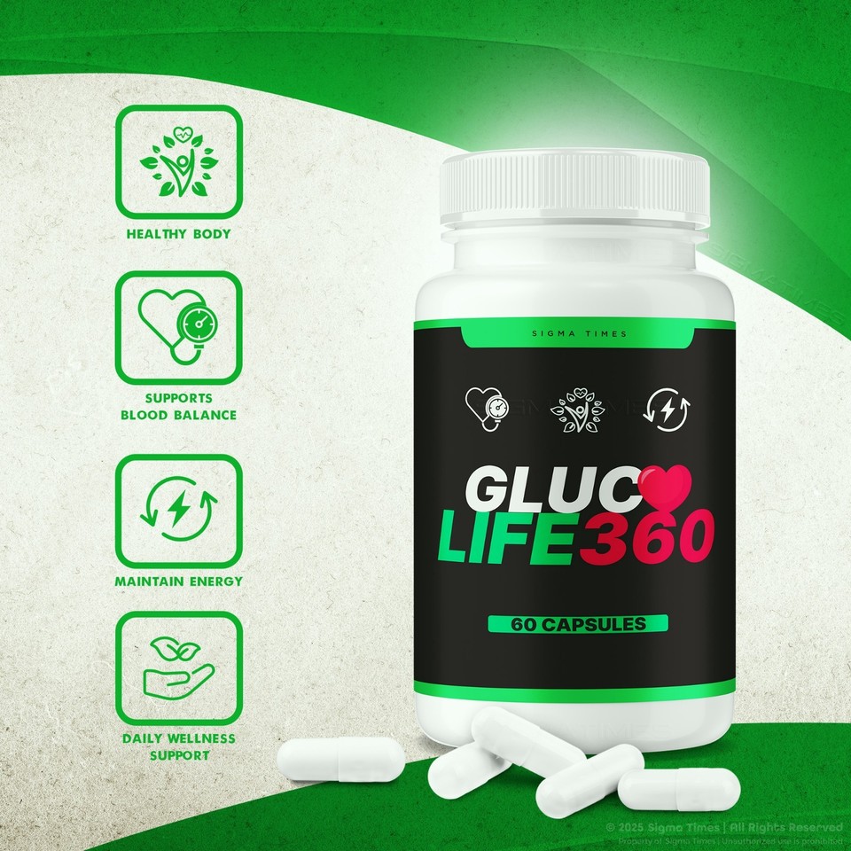 Gluco Life 360 Capsules – GlucoLife 360 Blood Health Support Formula ...
