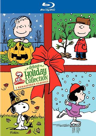 Peanuts Deluxe Holiday Collection (Blu-ray Disc, 2010, 3-Disc Set ...