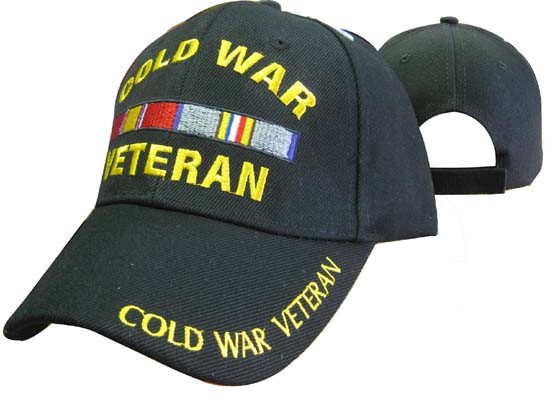 Cold War Veteran Veterans Ribbon 3d Embroidered Baseball Cap Hat ...