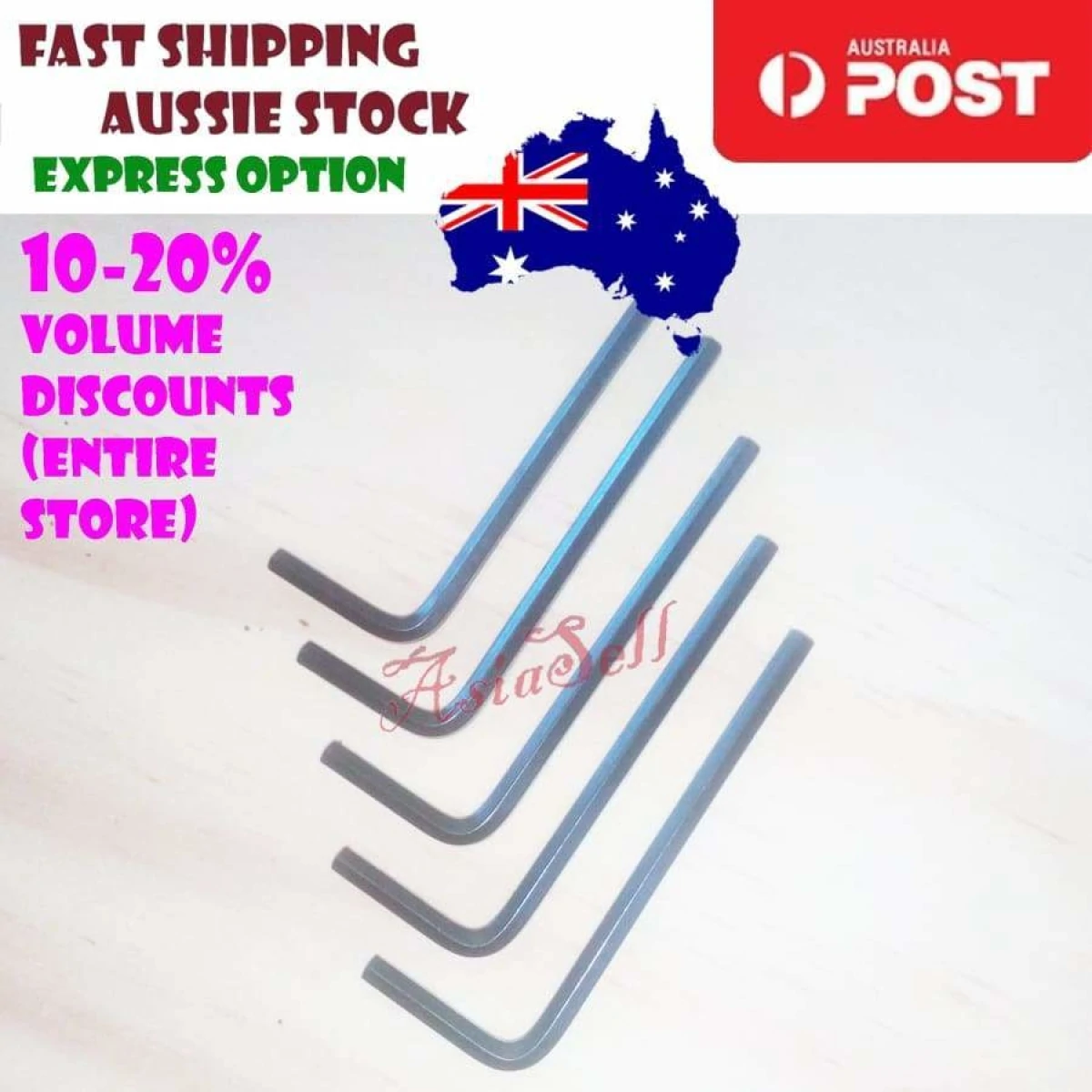 5pcs 4mm Hex Key Metric Socket M4 Key Steel Hand Tool Keys | eBay Australia