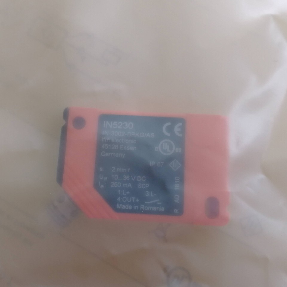 New IN5230 Inductive Sensor For IFM Free Shipping | eBay