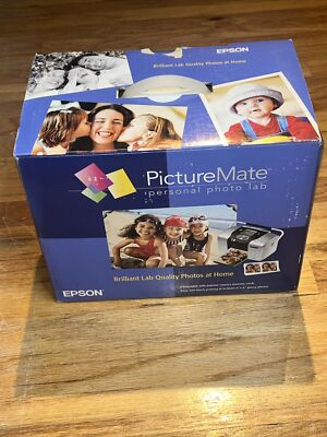 Epson PictureMate Personal Photo Lab Inkjet Printer Used Open Box ...