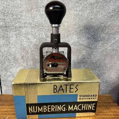Numbering Machines - Standard Movement