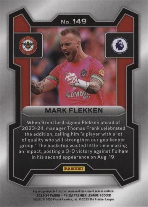 Las mejores ofertas en 2023-24 Panini Prizm Premier League Mark Flekken ...