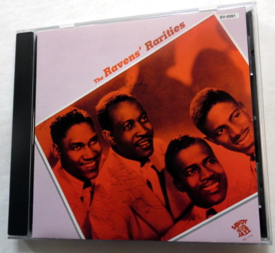 The RAVENS CD The Ravens' Rarities DENON Japan Import 1994 DOO Wop KZ ...