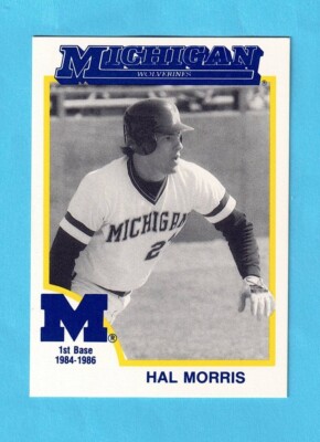 1991 College Classics Hal Morris - Michigan Wolverines - Cincinnati ...