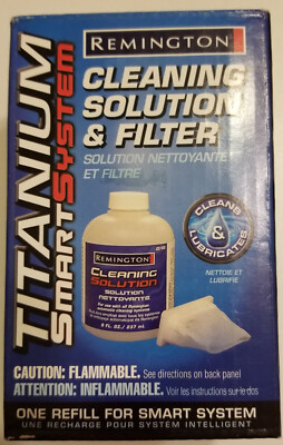 REMINGTON SMART SYSTEM CLEANING SOLUTION & FILTER CC-100 | eBay