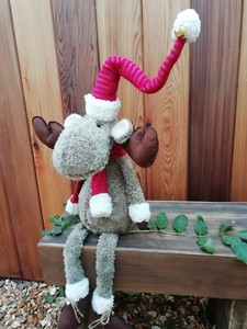 PATCHWORK CHRISTMAS SANTAS PAL 3 REINDEER SEWING PATTERN by Gail ...