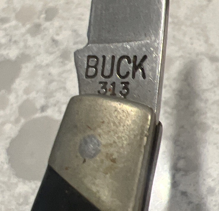 VINTAGE PRE DATE CODE BUCK 313 MUSKRAT POCKET KNIFE Great Condition! | eBay