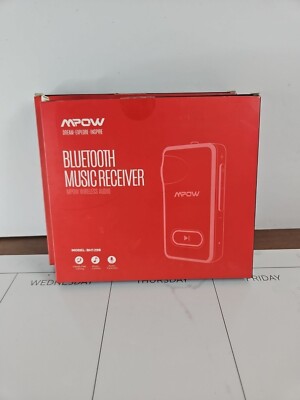 MPOW Bluetooth Music Receiver Wireless BH129B Streambot Mini MPBH129BB ...