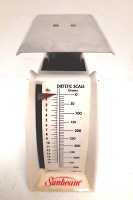 Sunbeam Vintage Dietetic Scale Model 160-1 Made in USA. Works | eBay