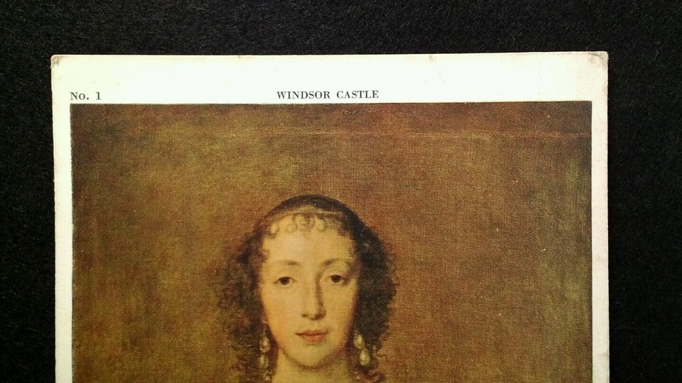 Windsor Castle UK Postcard Early 1900s Rare Art Princess Elizabeth ...