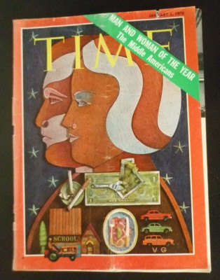 TIME magazine 1970 January 5 MAN AND WOMAN OF THE YEAR THE MIDDLE ...