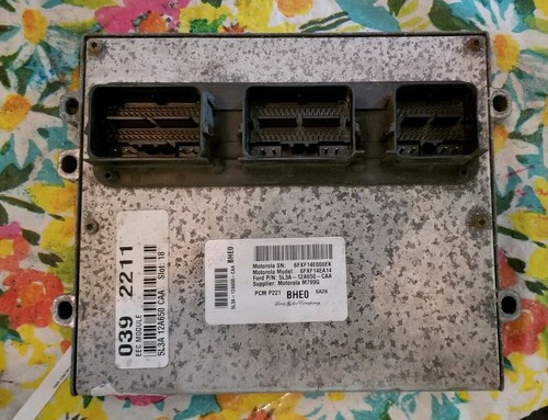 2005 FORD F-150 ECU ECM PCM ENGINE CONTROL MODULE P/N: 5L3A-12A650-CAA ...