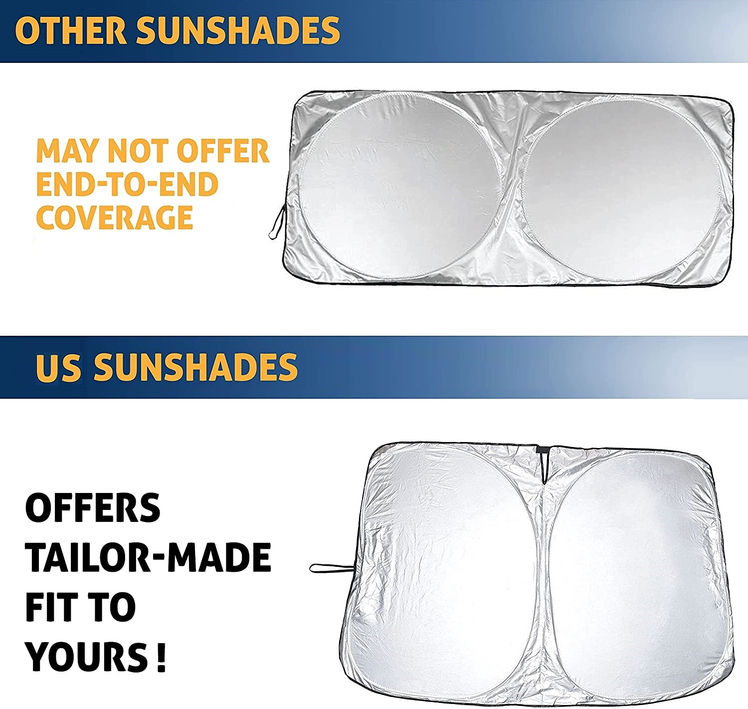 For Ford F-150 2015-2020 Pickup Front Windshield Sun Shade UV Block ...