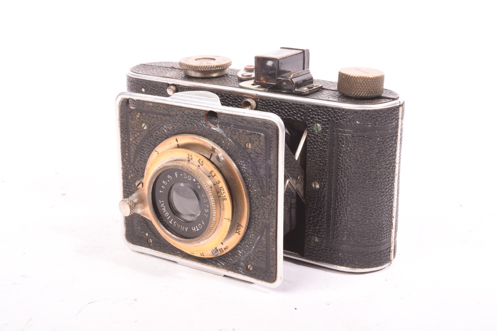 Foth Derby Folding Camera With Foth Anastigmat F/3.5 - 50Mm. | eBay