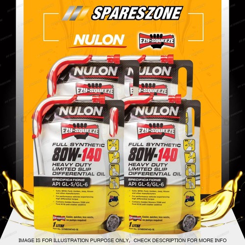 Nulon Full SYN 80W-140 Differential Oil 4L for Holden Adventra Berlina ...