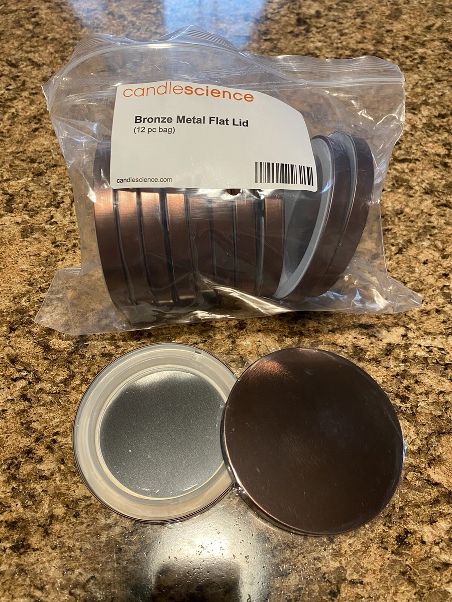 Flat Metal Lids For Candles