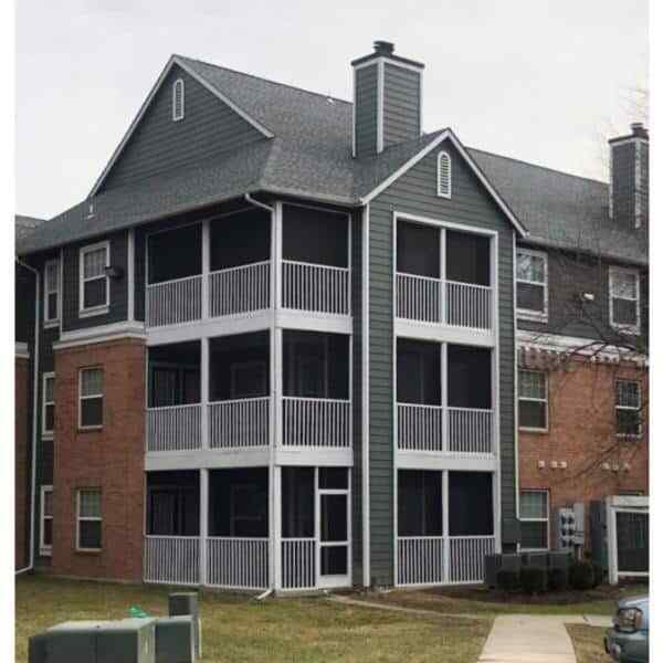 Bronze Screen Room Aluminum Extrusion with Spline Track - 95.25" x 2" x ...