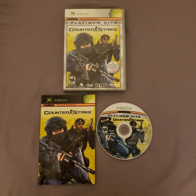 COUNTER-STRIKE Original Xbox Game Disc, Manual and Case Included! | eBay