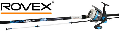 Rovex Mackerel Hunter Combo Rod Reel Line Sea Fishing 8ft 9ft Saltwater ...