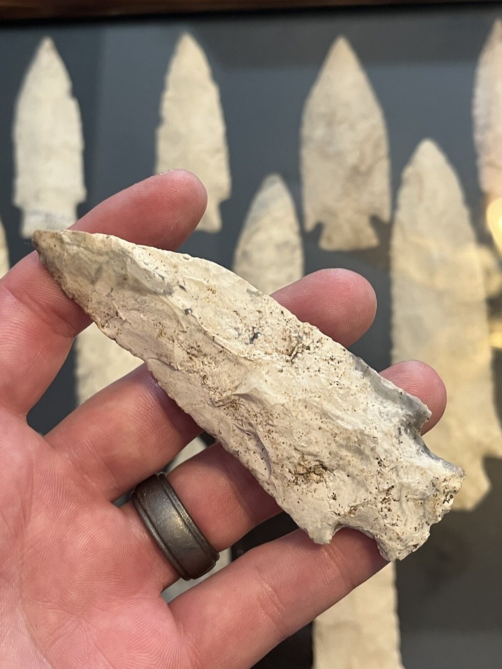 etley arrowhead missouri ancient authentic native american artifact | eBay