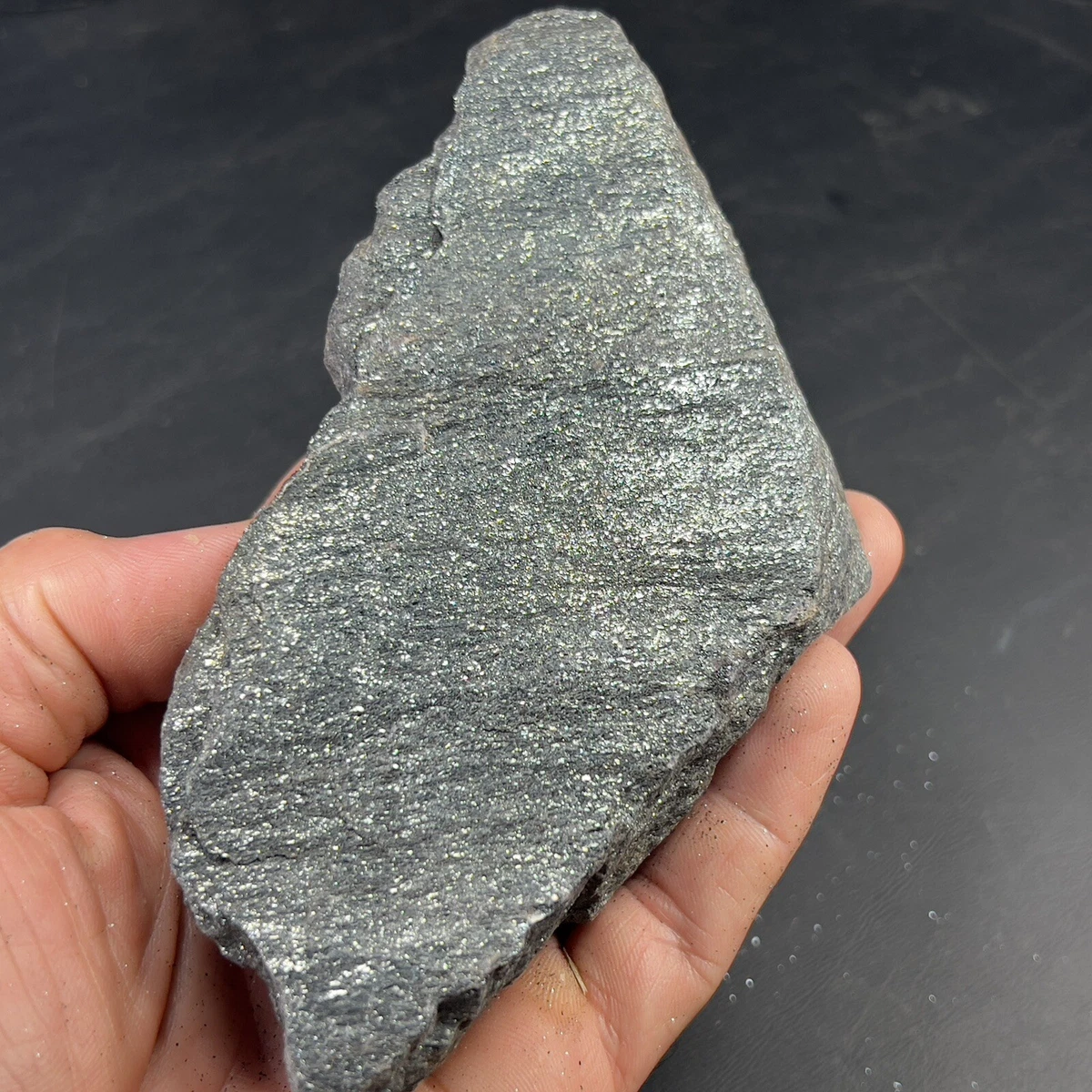 Shiny Silver Rock Identification