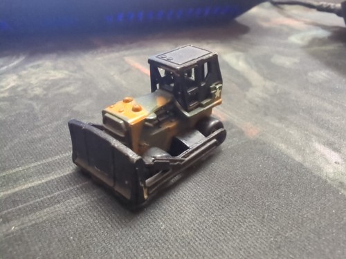 Vintage 1987 Micro Machines BULLDOZER Military Camoflague Toy CLEAN ...