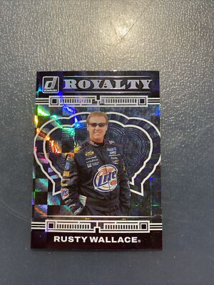 2023 Donruss Racing Nascar ROYALTY Card RUSTY WALLACE checkers | eBay