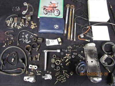 BMW Airhead Parts Lot R100 R90/6 R100RS R100RT R75/6 LOOK! MANUAL NUTS ...