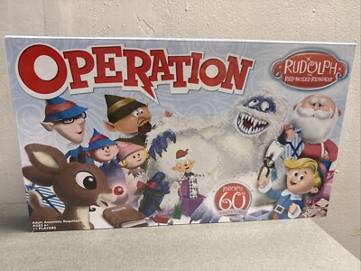 Operation: Rudolph The Red Nosed Reindeer 60th Anniversary Board Game ...