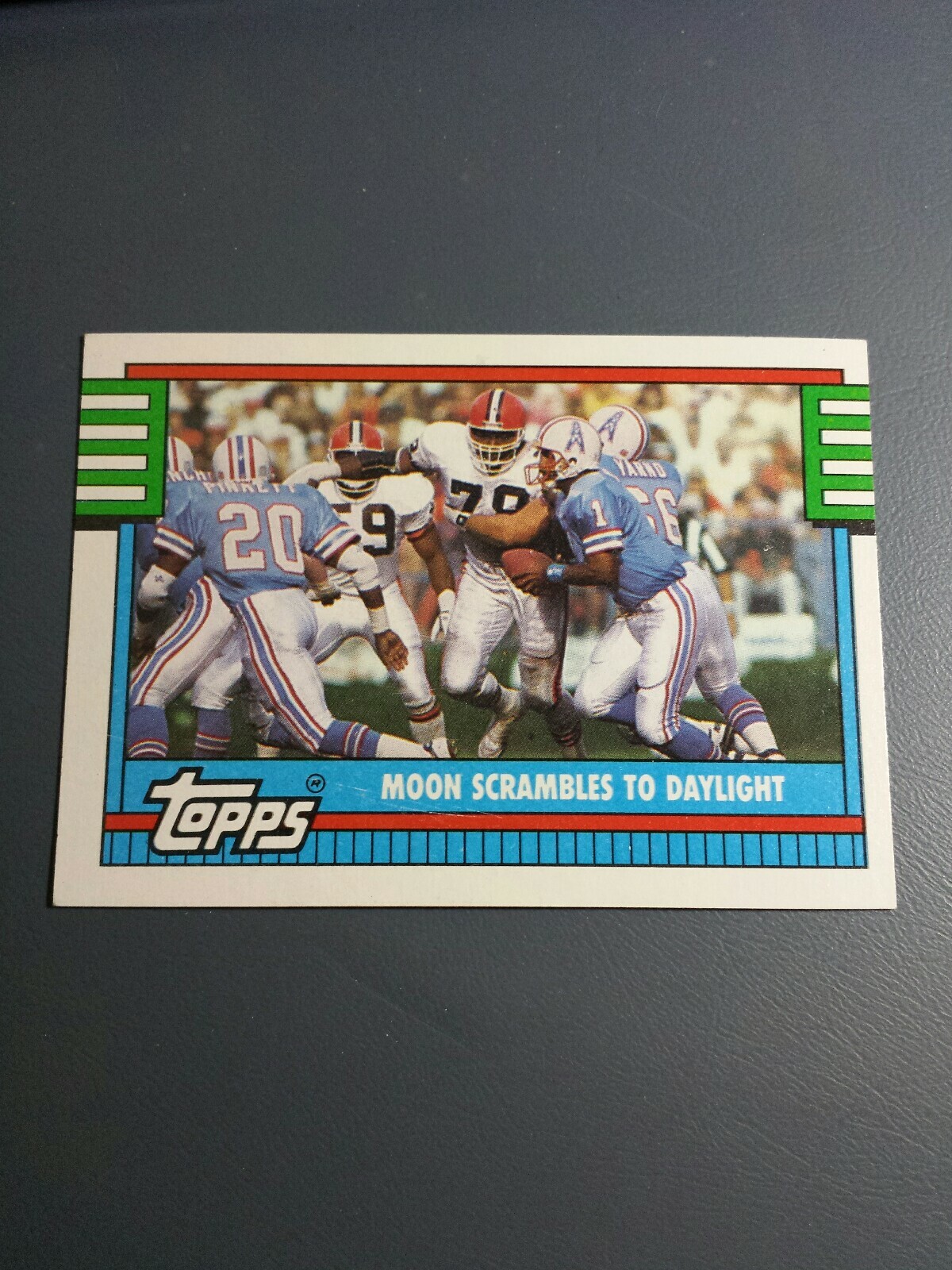 HOUSTON OILERS 1990 TOPPS FOOTBALL Card # 519 C1969 | eBay