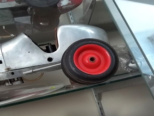 Vintage Toy Race Car -Tether Car Project -3 7/8 " "SPEEDWAY TIRES" - (1 ...