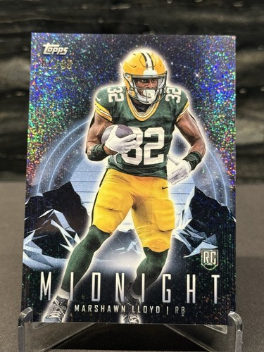 MARSHAWN LLOYD 2024 TOPPS MIDNIGHT ROOKIE WINTER SOLSTICE RC /35 SP | eBay