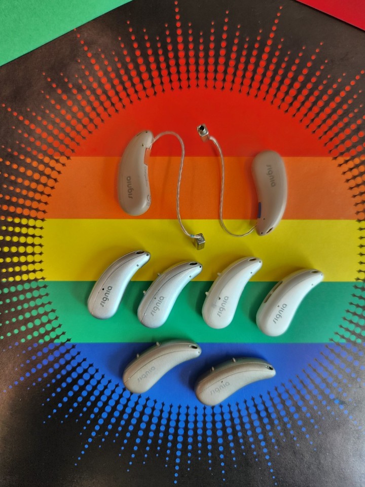 PAIR of Signia Pure Charge & Go 7X RIC Hearing Aids with WARRANTY! | eBay