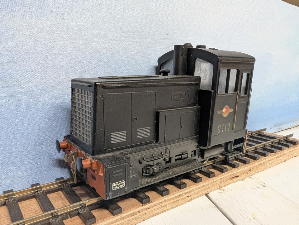 O Gauge Lima Diesel Shunter BR LMS Black Modified And Detailed | eBay UK