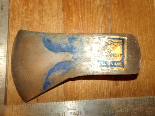 VINTAGE 3 1/4 LB CLEAN COLLINS COMMANDER WOODSMAN CAMP AXE HEAD | eBay