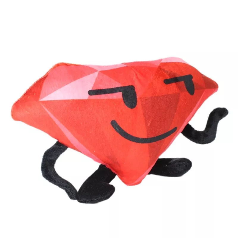 Battle for Dream Island Plush Figure Toy BFDI Stuffed Doll Kid Gift Red ...